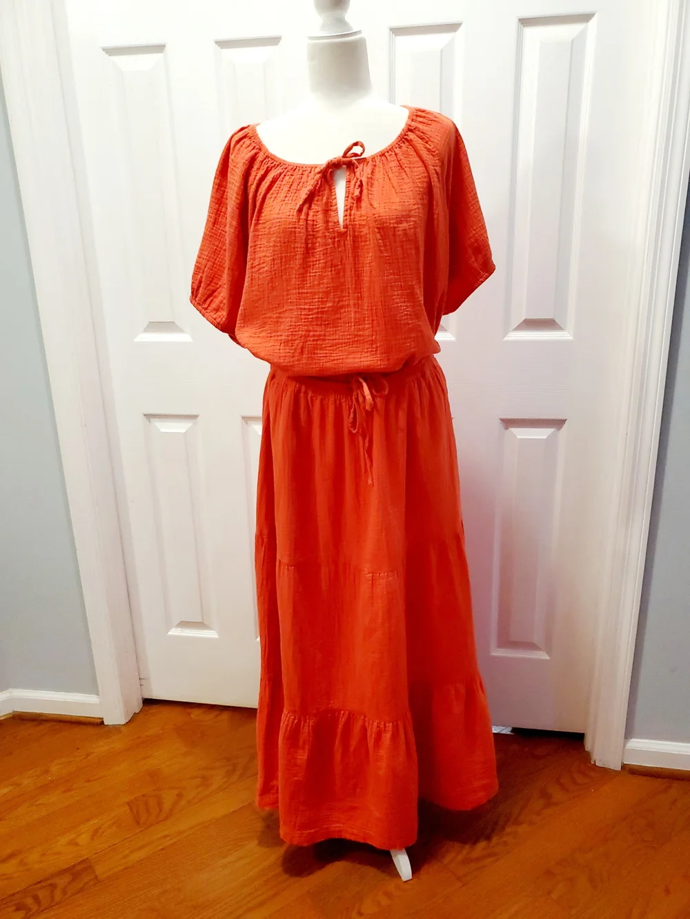 Pact Organic | Skirts | Pact Set Organic Cotton Matching Large Coral ...